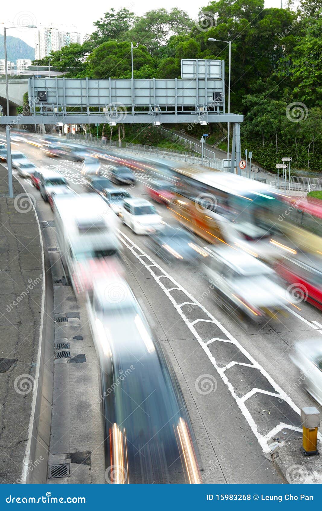 Traffic jam stock photo. Image of road, global, evening - 15983268