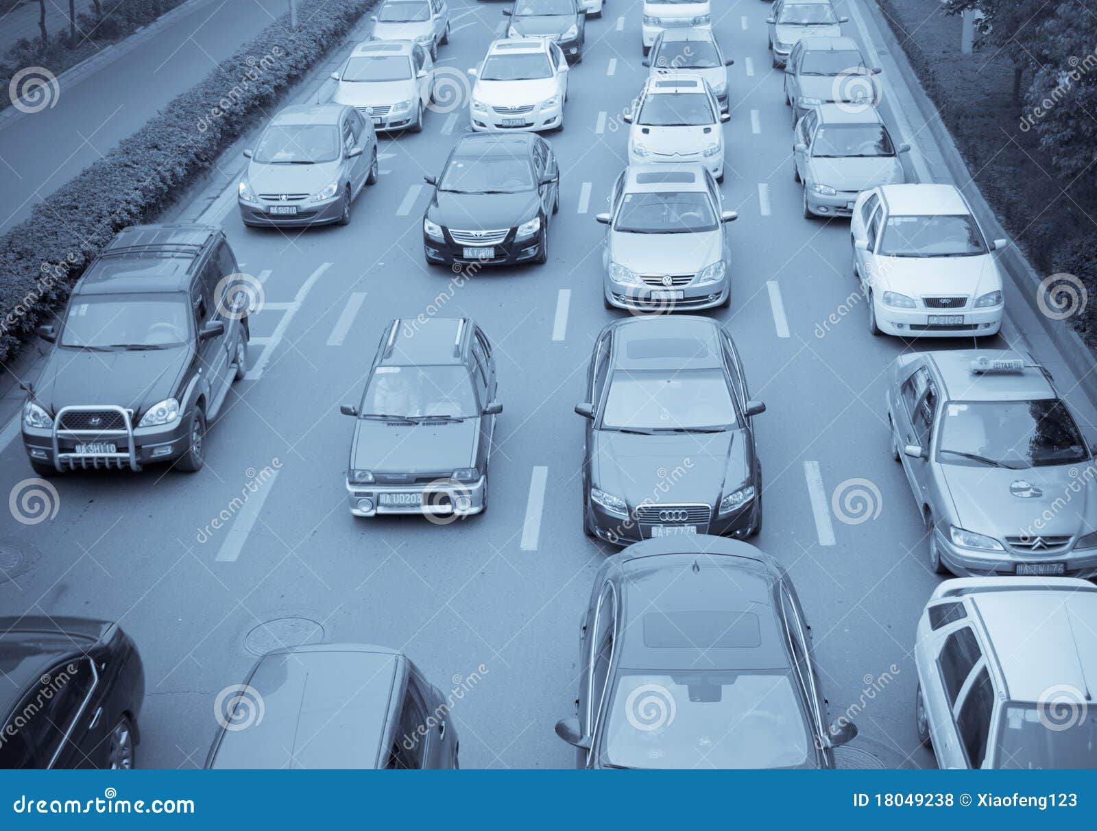 Traffic jam editorial stock photo. Image of transport - 18049238