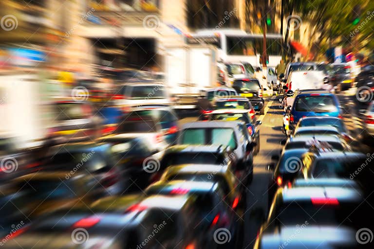 Traffic jam stock image. Image of velocity, transportation - 4795371
