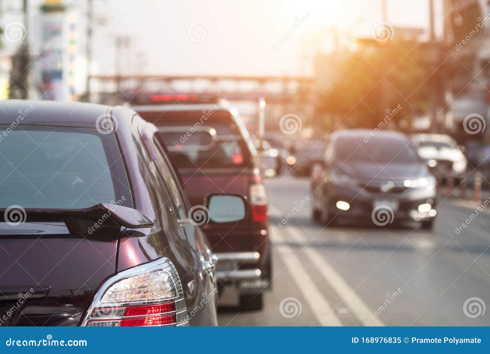 [ Traffic Jam] Car at the Road Traffic Jam, Traffic Jam at Road ...