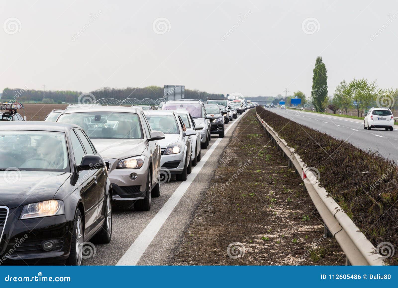 Traffic Jam on Highway during Rush Hour Stock Photo - Image of rush ... Traffic Jam on Highway during Rush Hour Stock Photo - Image of rush ...