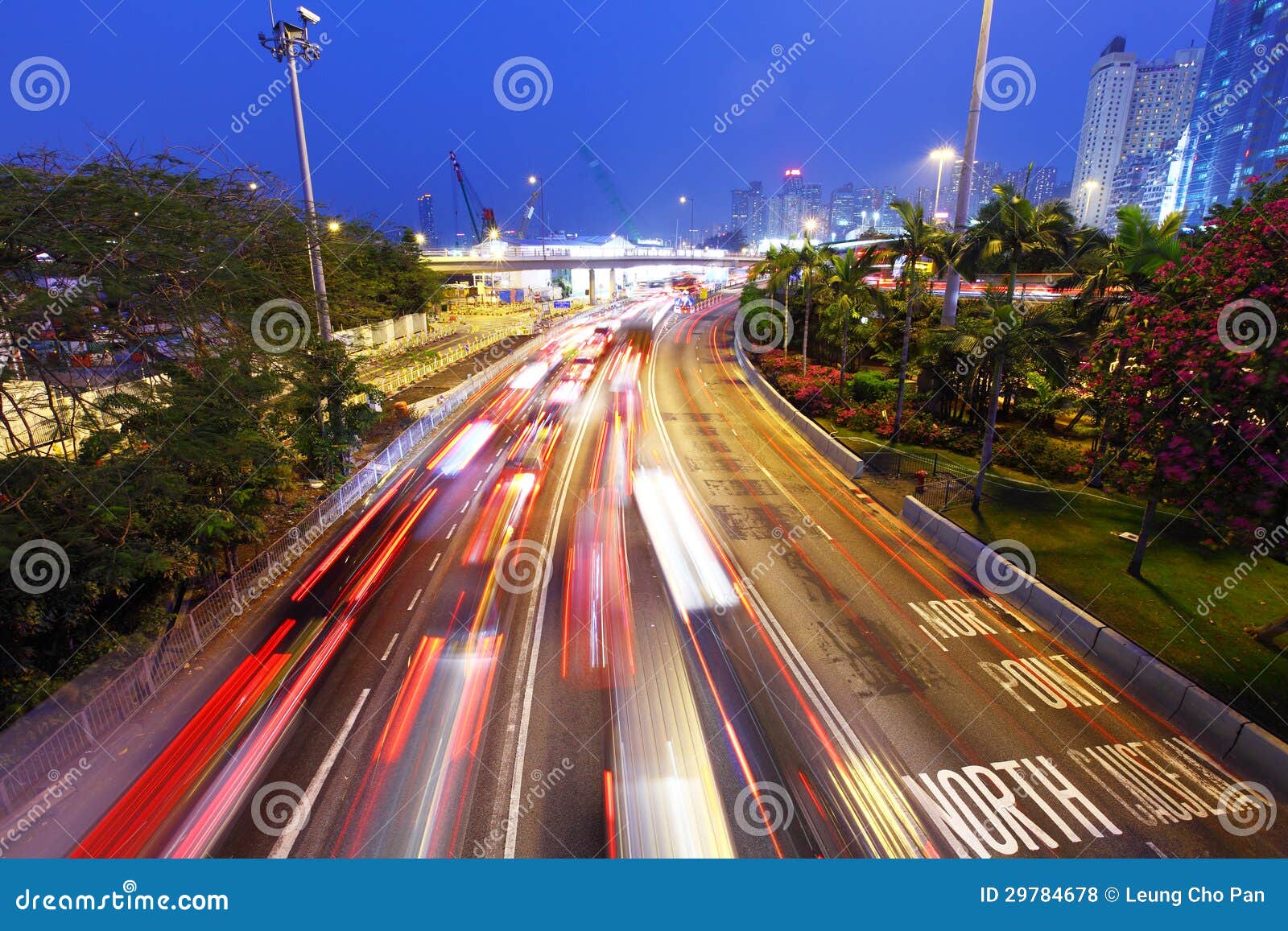 Traffic jam at night stock photo. Image of lane, commuter - 29784678