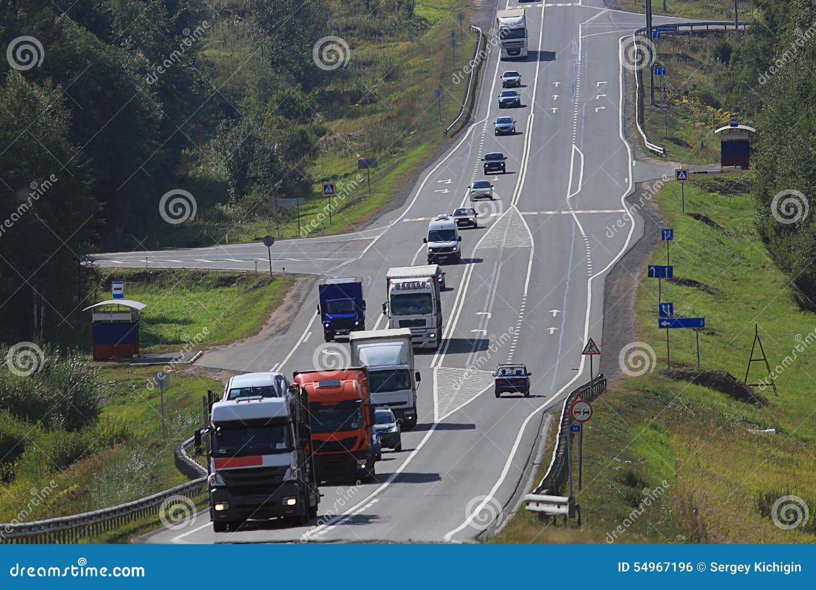 Traffic landscape stock photo. Image of movement, delivery - 54967196