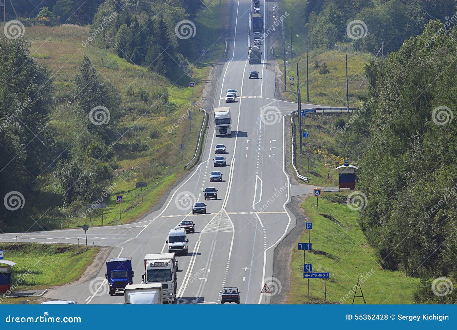 Traffic landscape stock photo. Image of movement, drive - 55362428