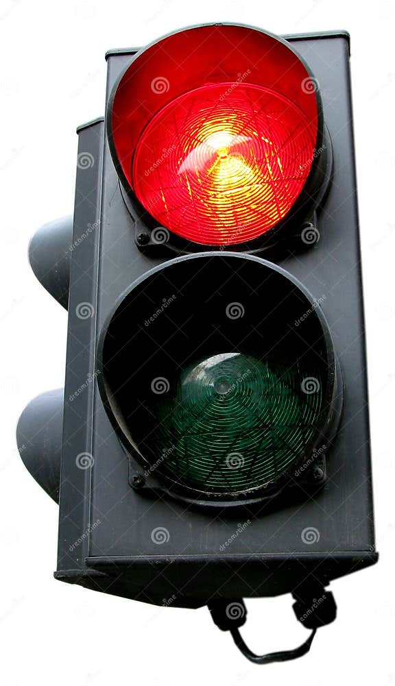 Traffic light stock image. Image of trafficlight, isolated - 4231171