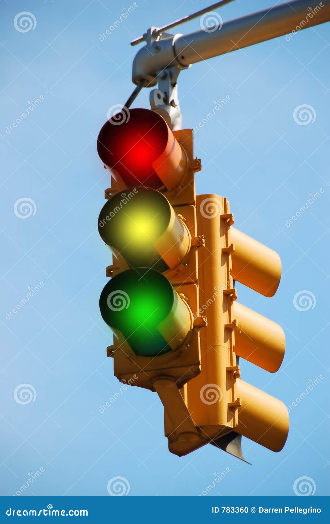 Traffic light stock photo. Image of signal, yellow, street - 783360