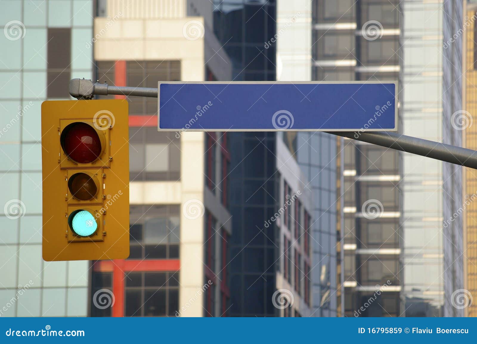 Blank Stop Light