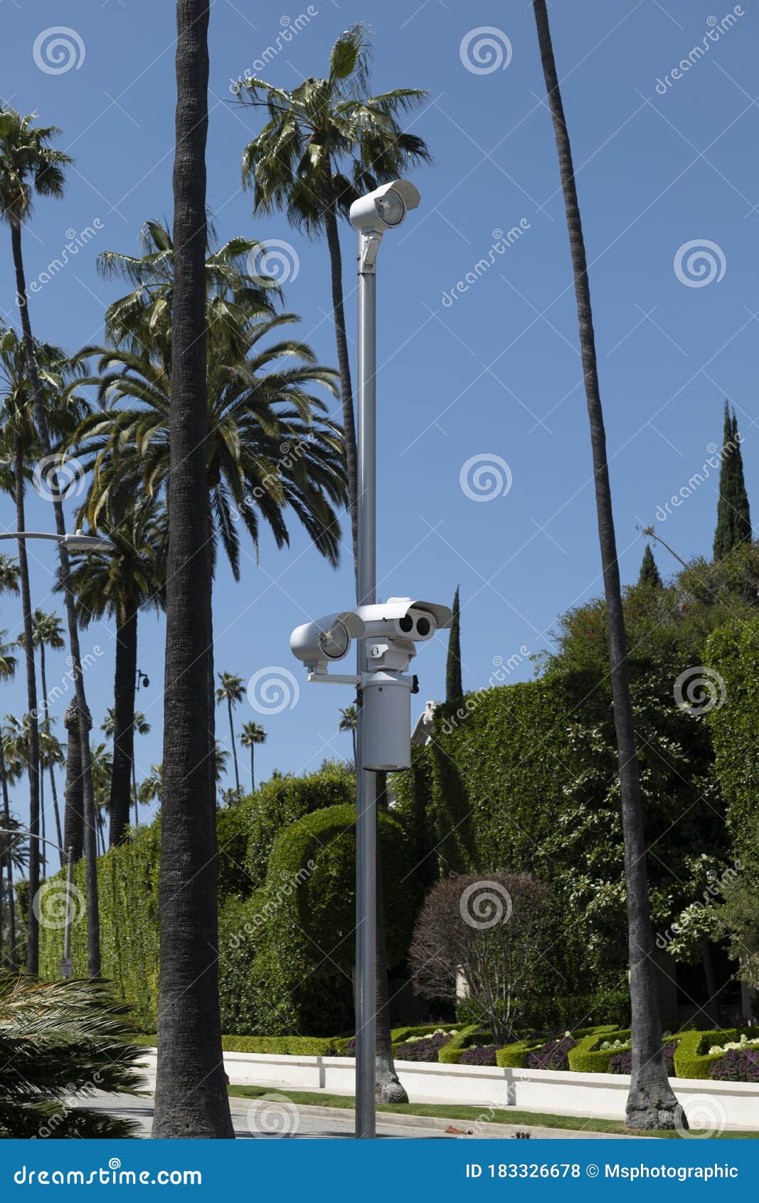 Traffic light cameras stock photo. Image of safety, equipment - 183326678