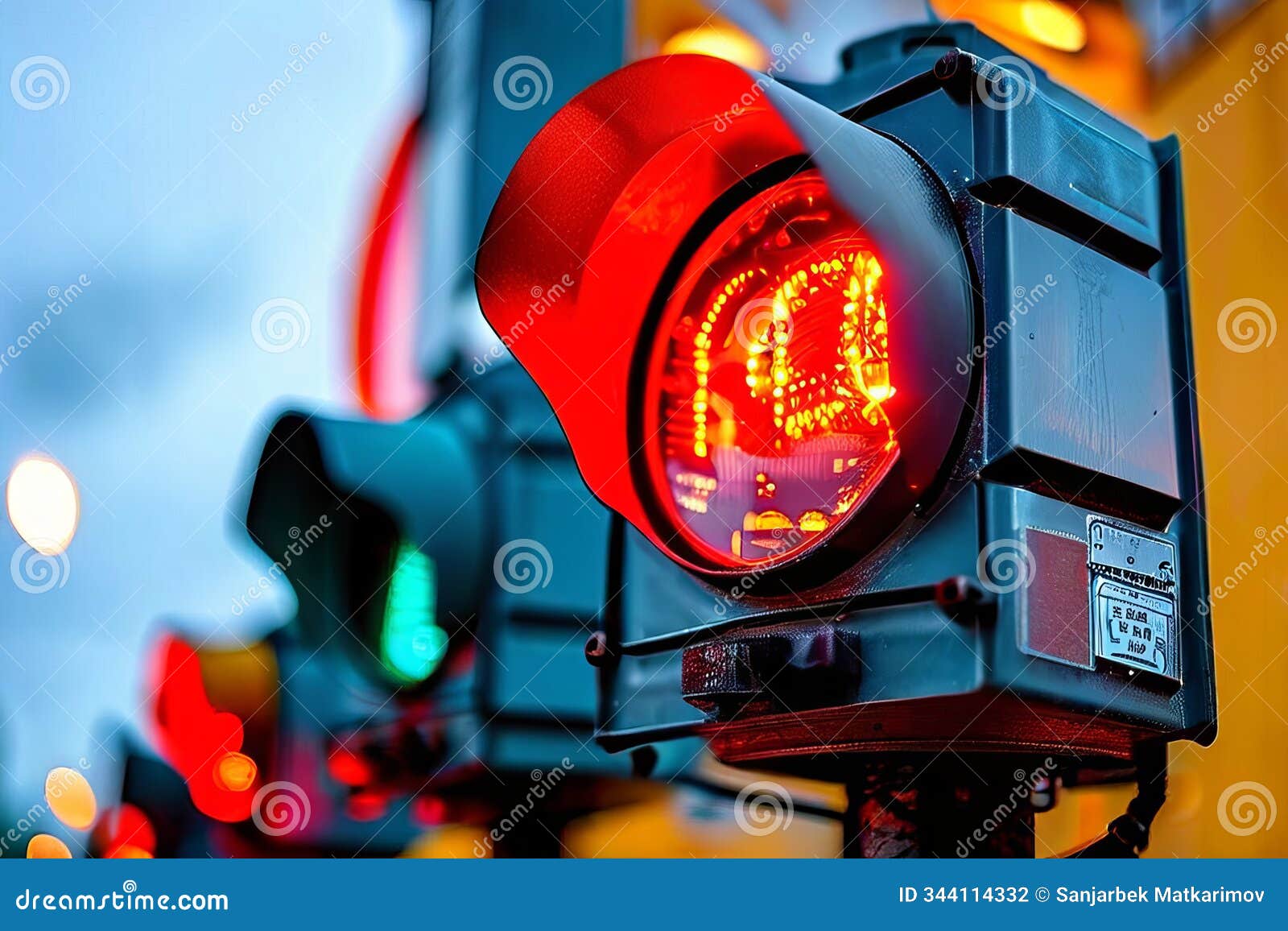 Traffic Light Control System Schematic Diagram Showing the Comp Stock ... Traffic Light Control System Schematic Diagram Showing the Comp Stock ...