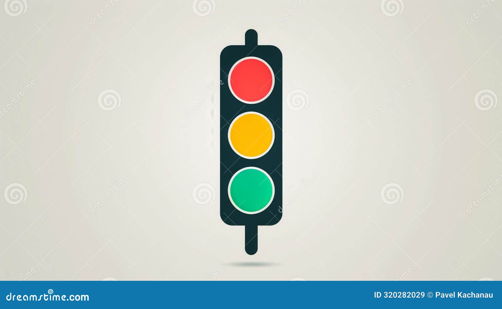 A Traffic Light Displaying Both Green and Red Signals Simultaneously ...