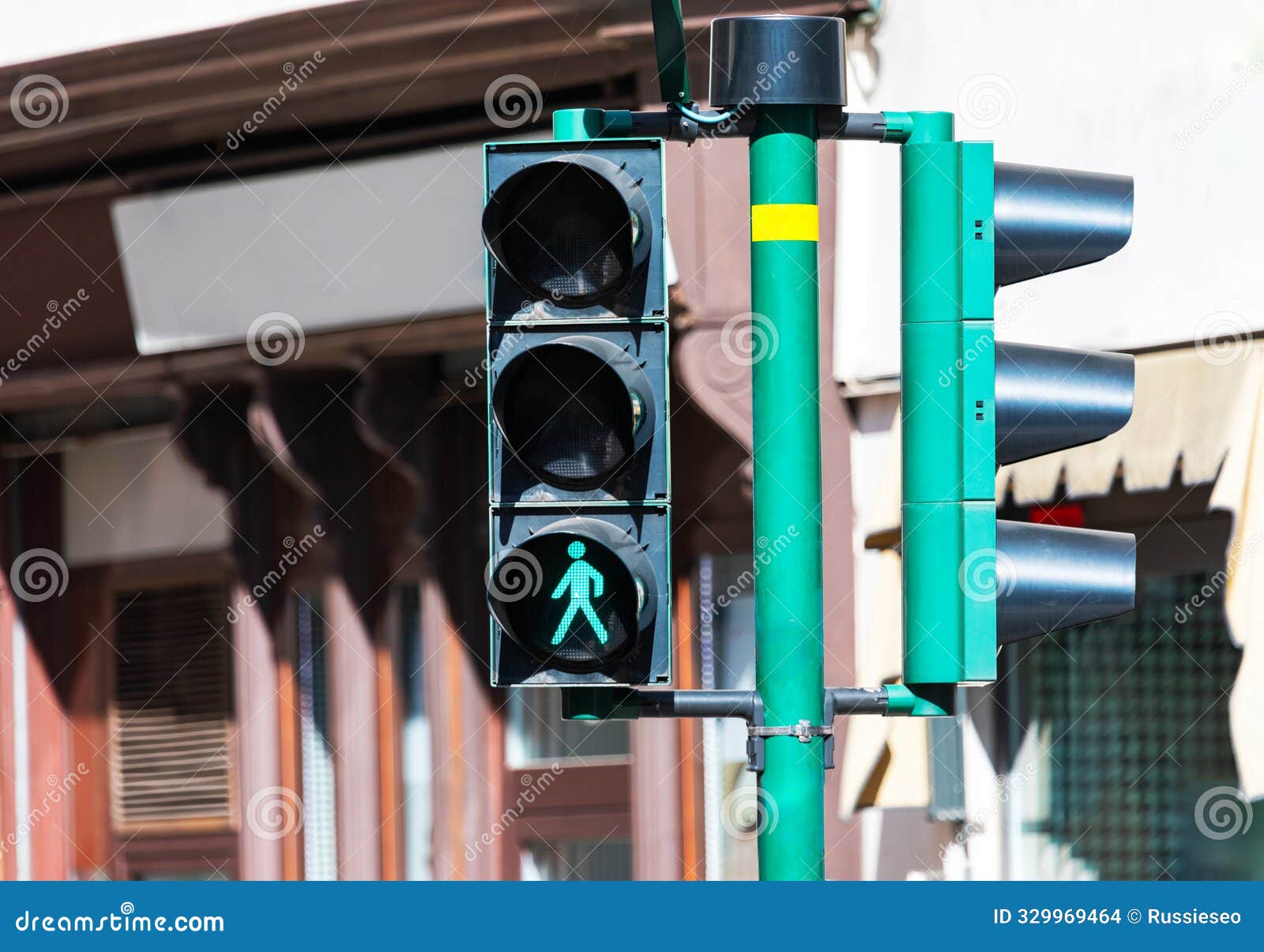 Traffic Light Displaying a Green Man Walking Sign Stock Photo - Image ... Traffic Light Displaying a Green Man Walking Sign Stock Photo - Image ...