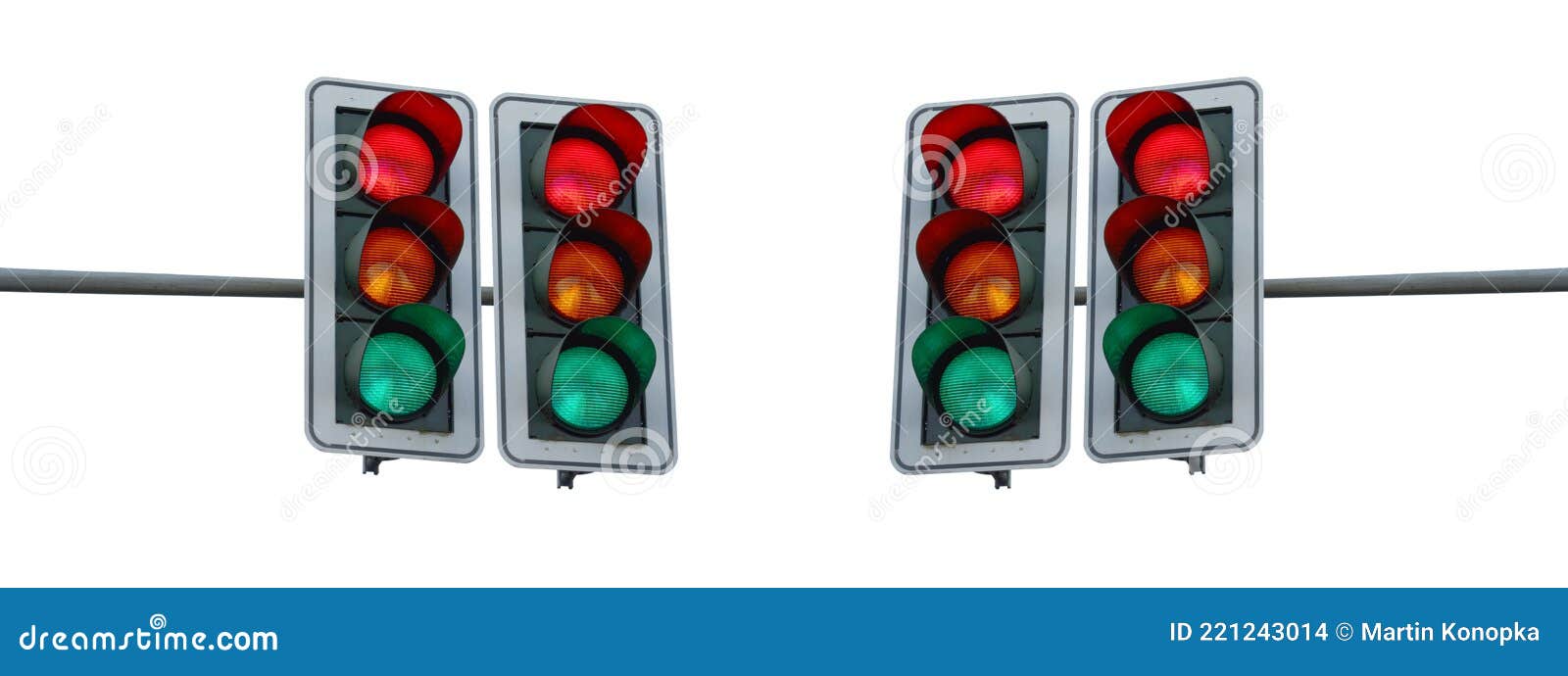 Traffic light stock photo. Image of highway, orange - 221243014