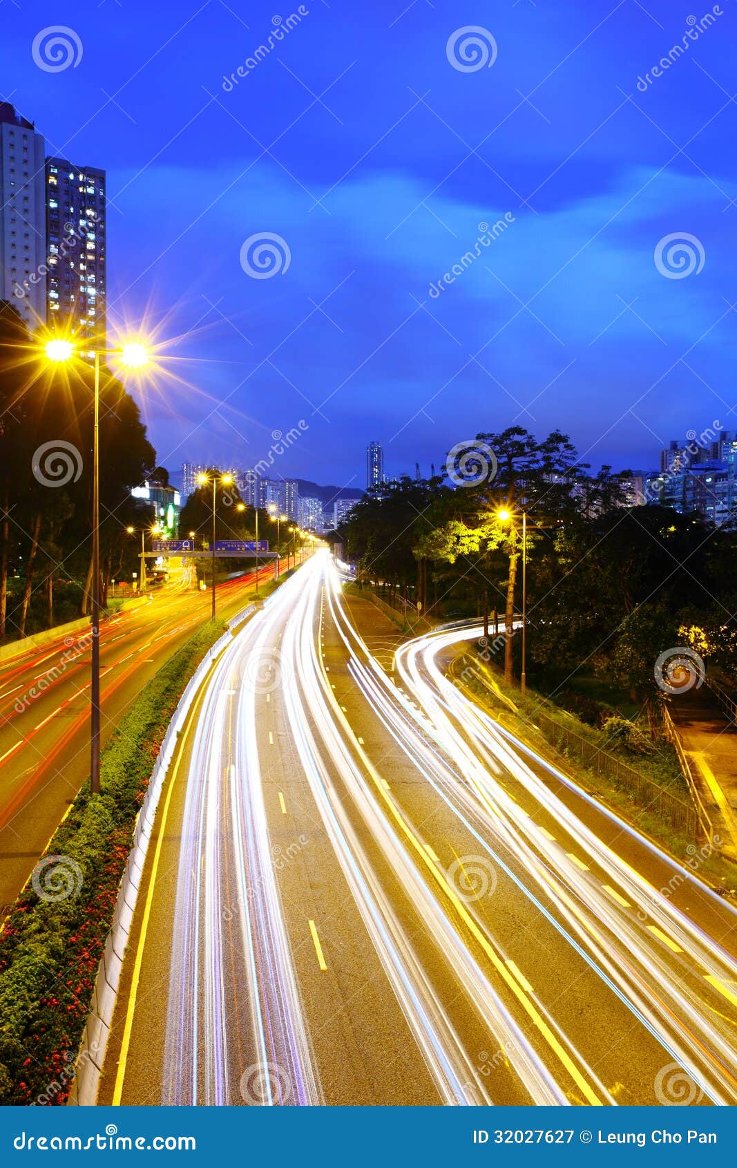 Traffic light on highway stock image. Image of housing - 32027627