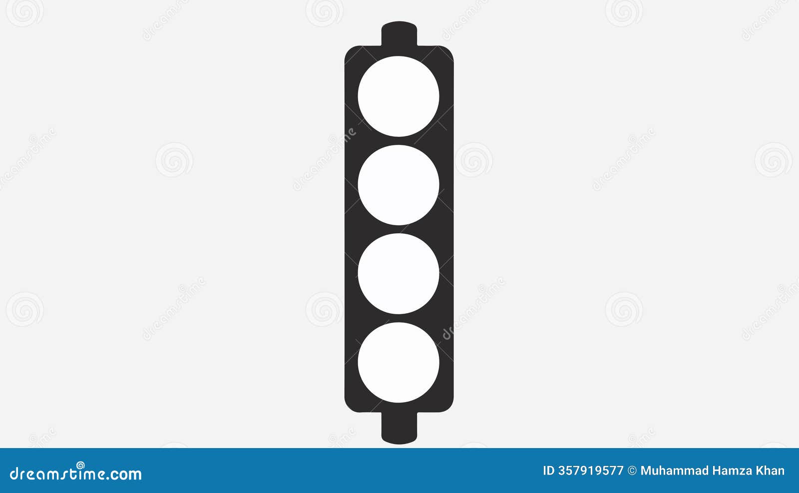 Modern Traffic Light Icon for Traffic and Road Safety Concepts Stock ...