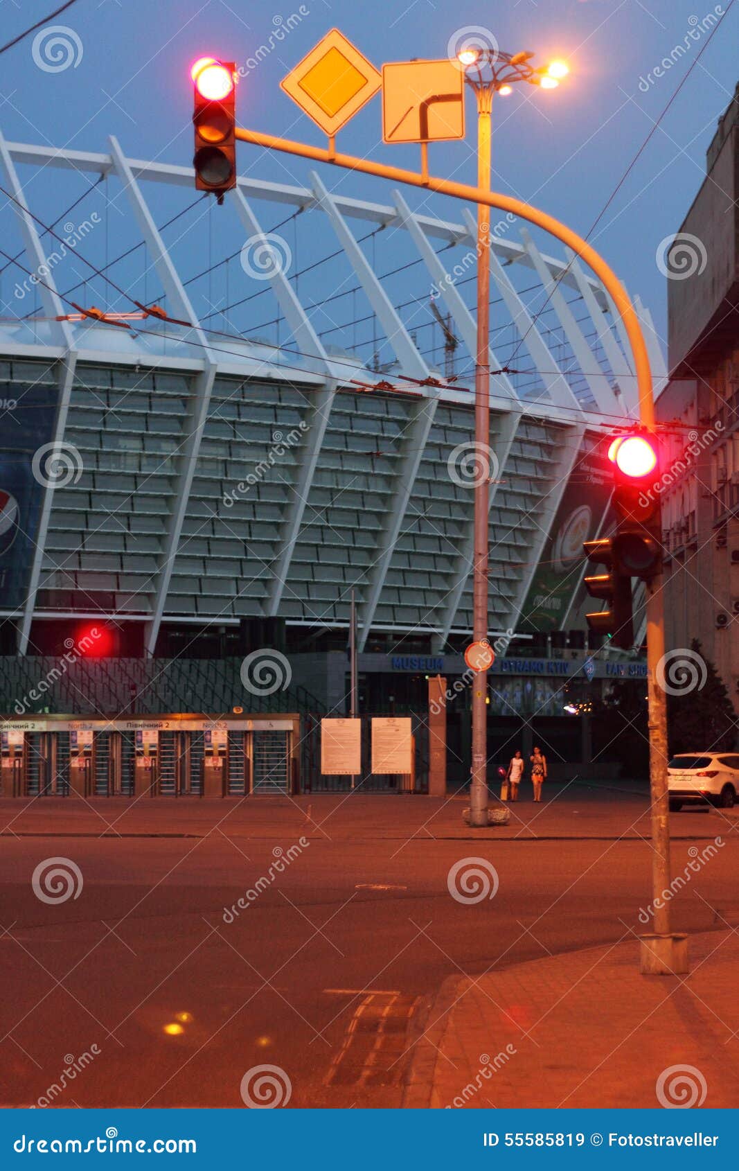 Traffic light editorial stock image. Image of street - 55585819