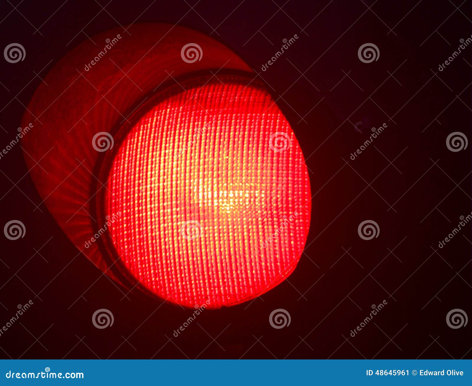 Traffic light red stop stock image. Image of traffic - 48645961