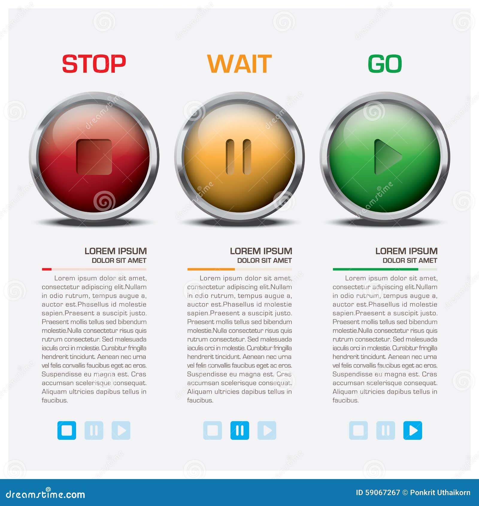 Traffic Light Sign Infographic Stock Vector - Illustration of road ...