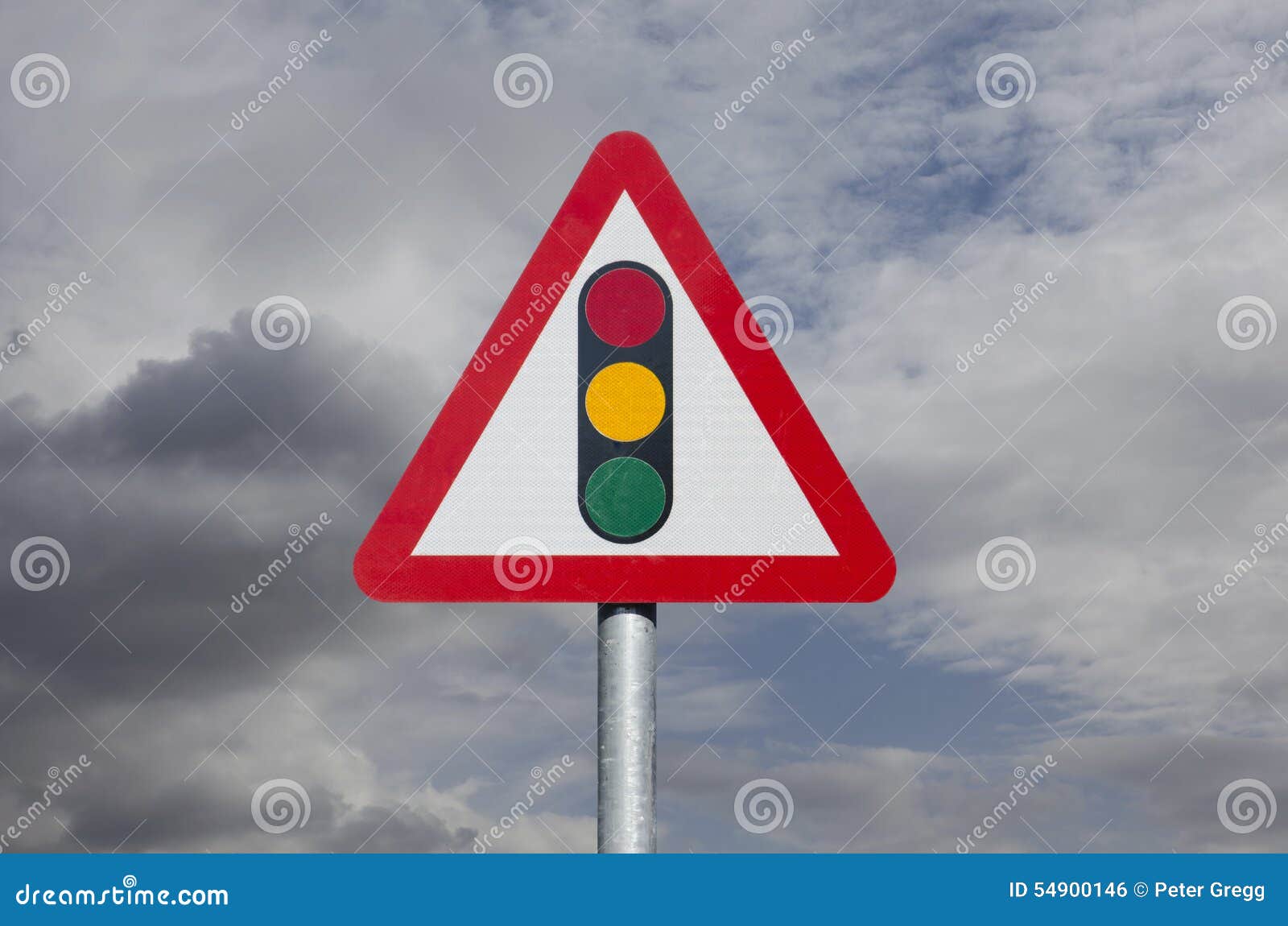 Traffic Light Sign stock photo. Image of drive, street - 54900146