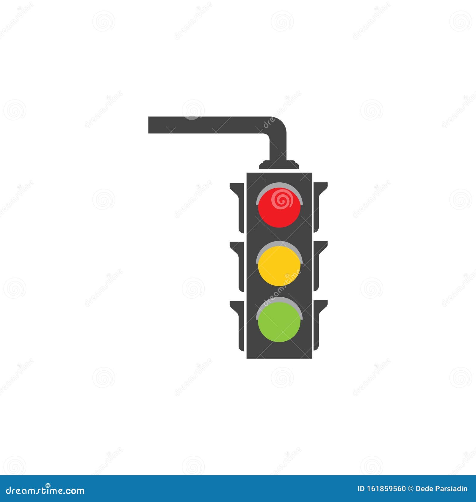 Traffic Light Signal Icon Vector Design Template Stock Vector ...
