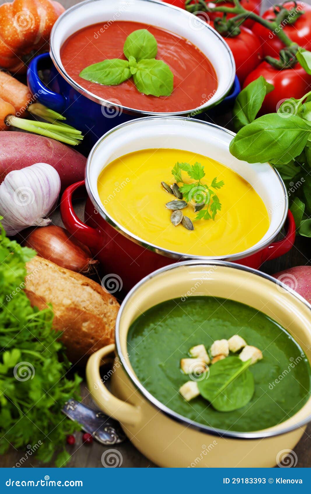 Traffic light soups stock image. Image of concepts, appetite - 29183393