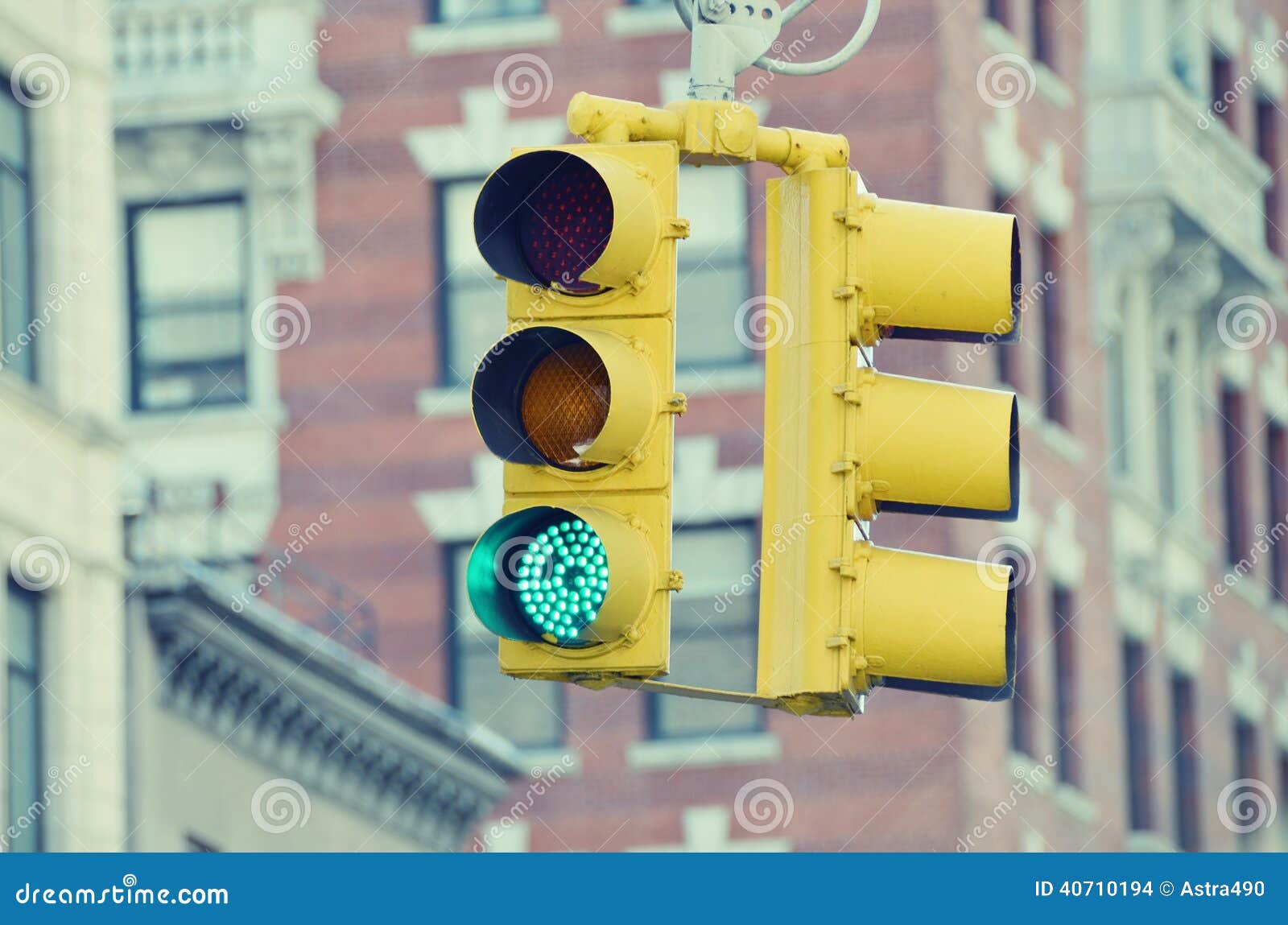 Traffic light stock photo. Image of illuminated, city - 40710194