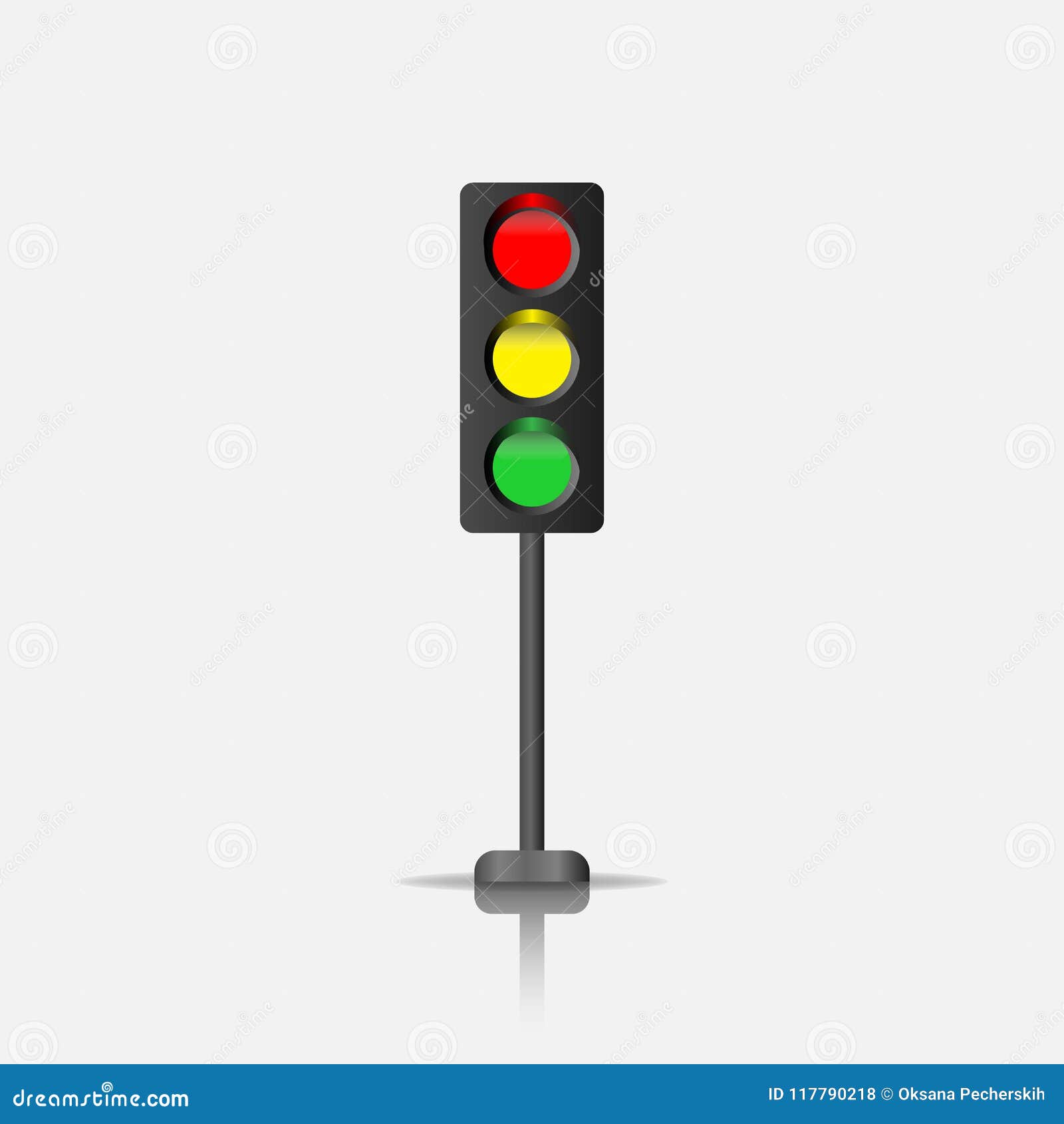 Traffic light vector icon. stock vector. Illustration of background ...
