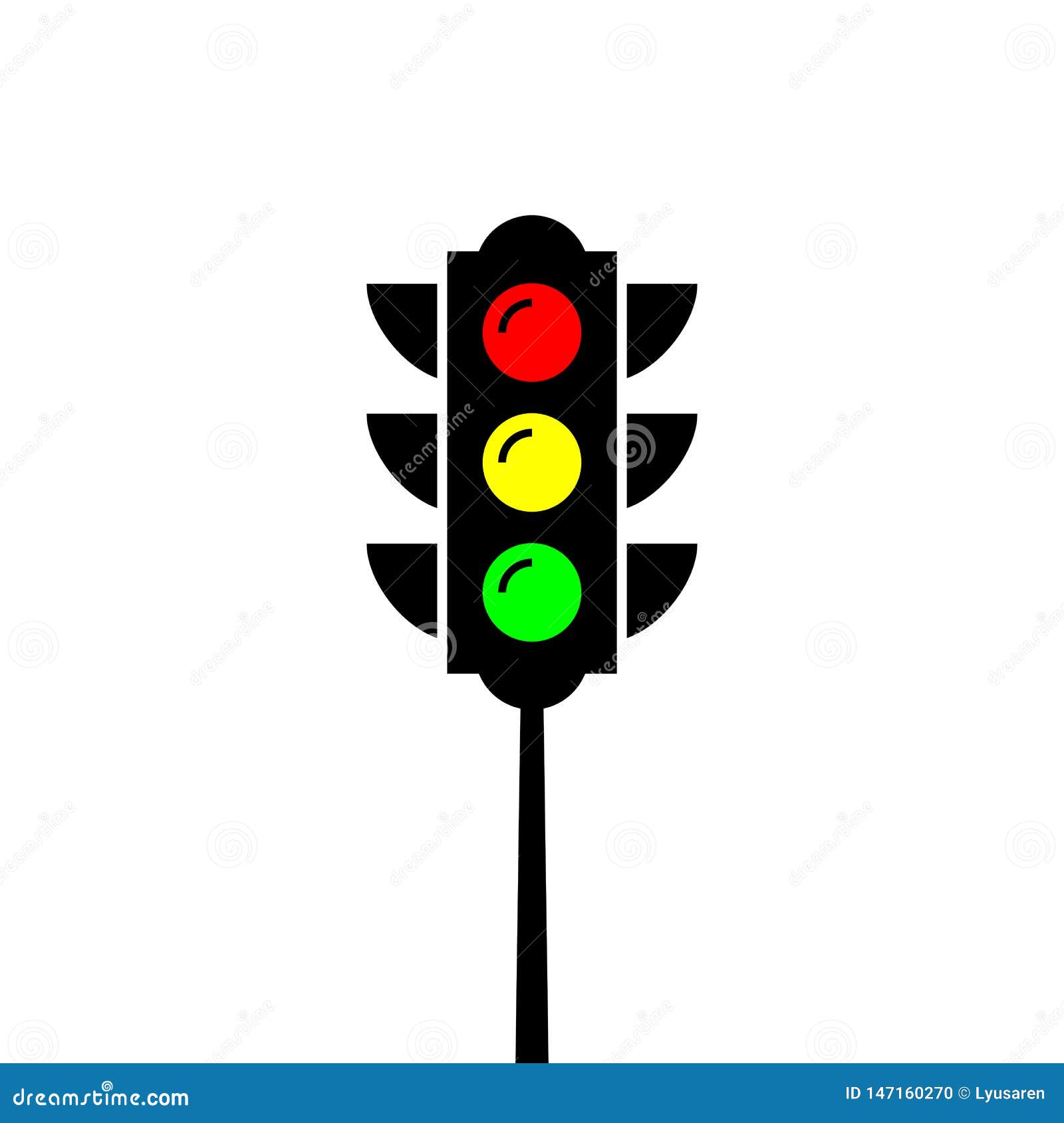 Traffic Light Vector Illustration. Template for Design Stock ... Traffic Light Vector Illustration. Template for Design Stock ...
