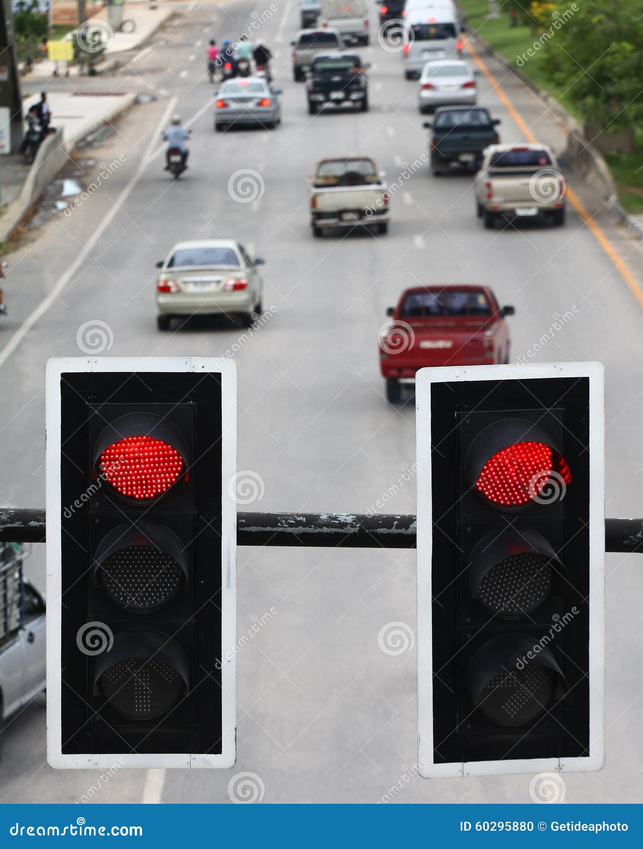 Traffic light stock photo. Image of semaphore, equipment - 60295880