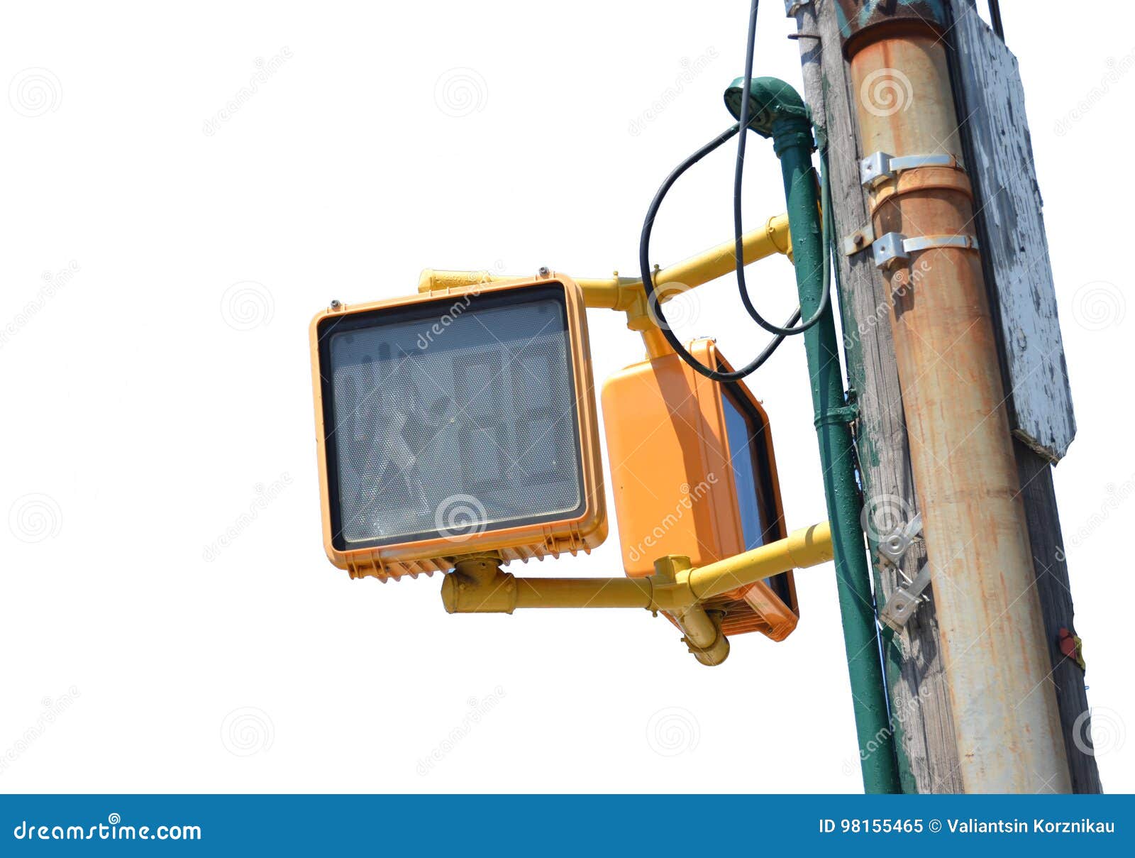 Traffic light on a white stock image. Image of guidance - 98155465