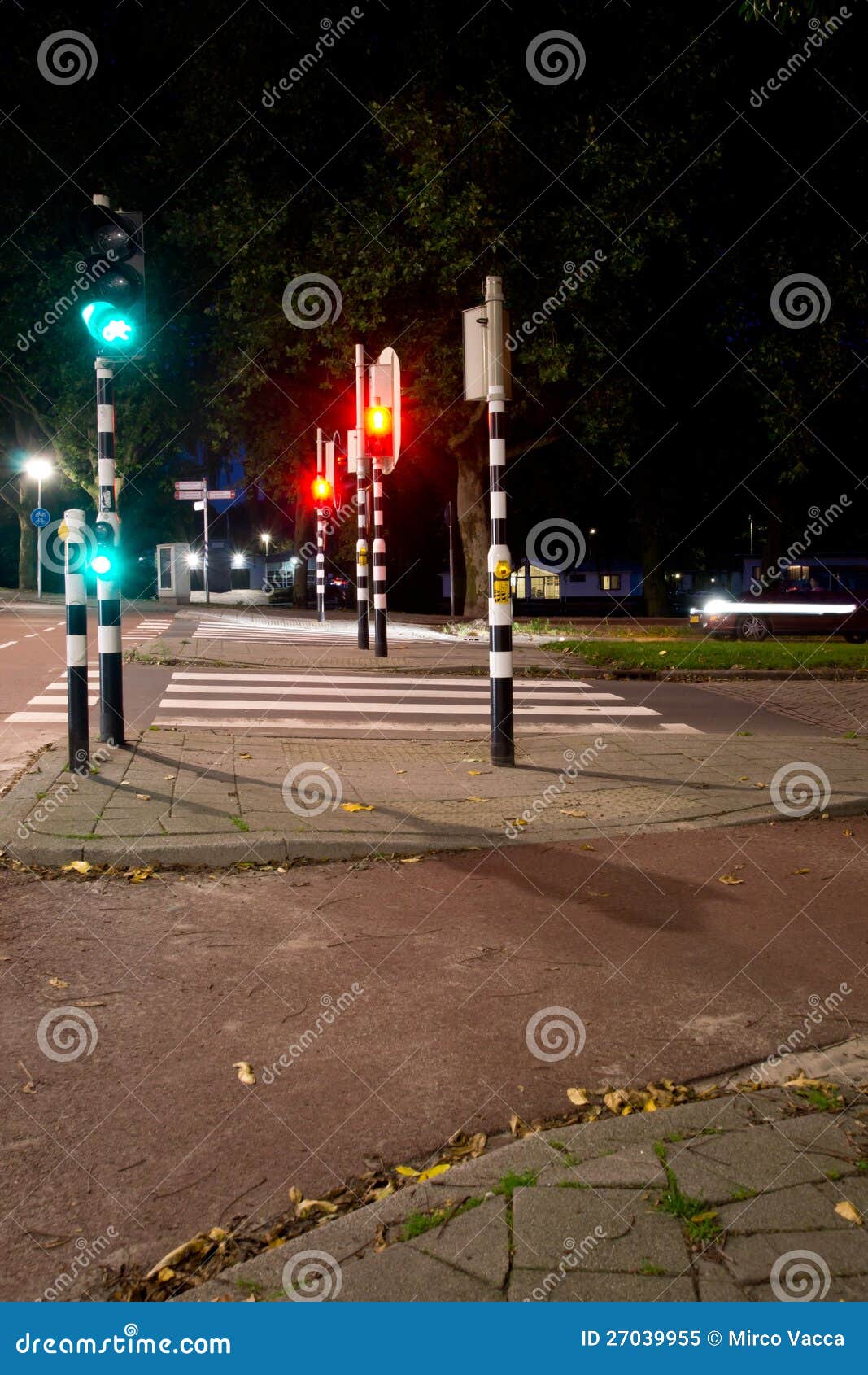 Traffic lights stock image. Image of street, path, poles - 27039955