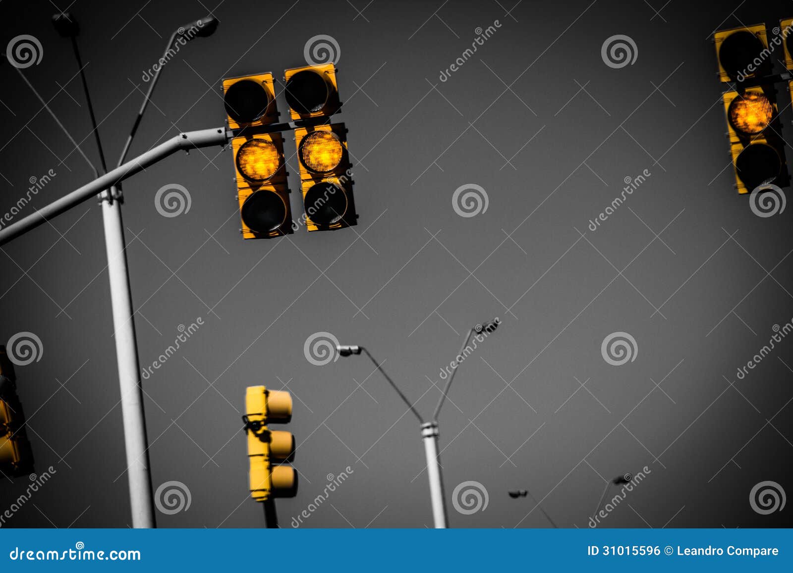 Traffic Lights stock photo. Image of black, light, traffic - 31015596
