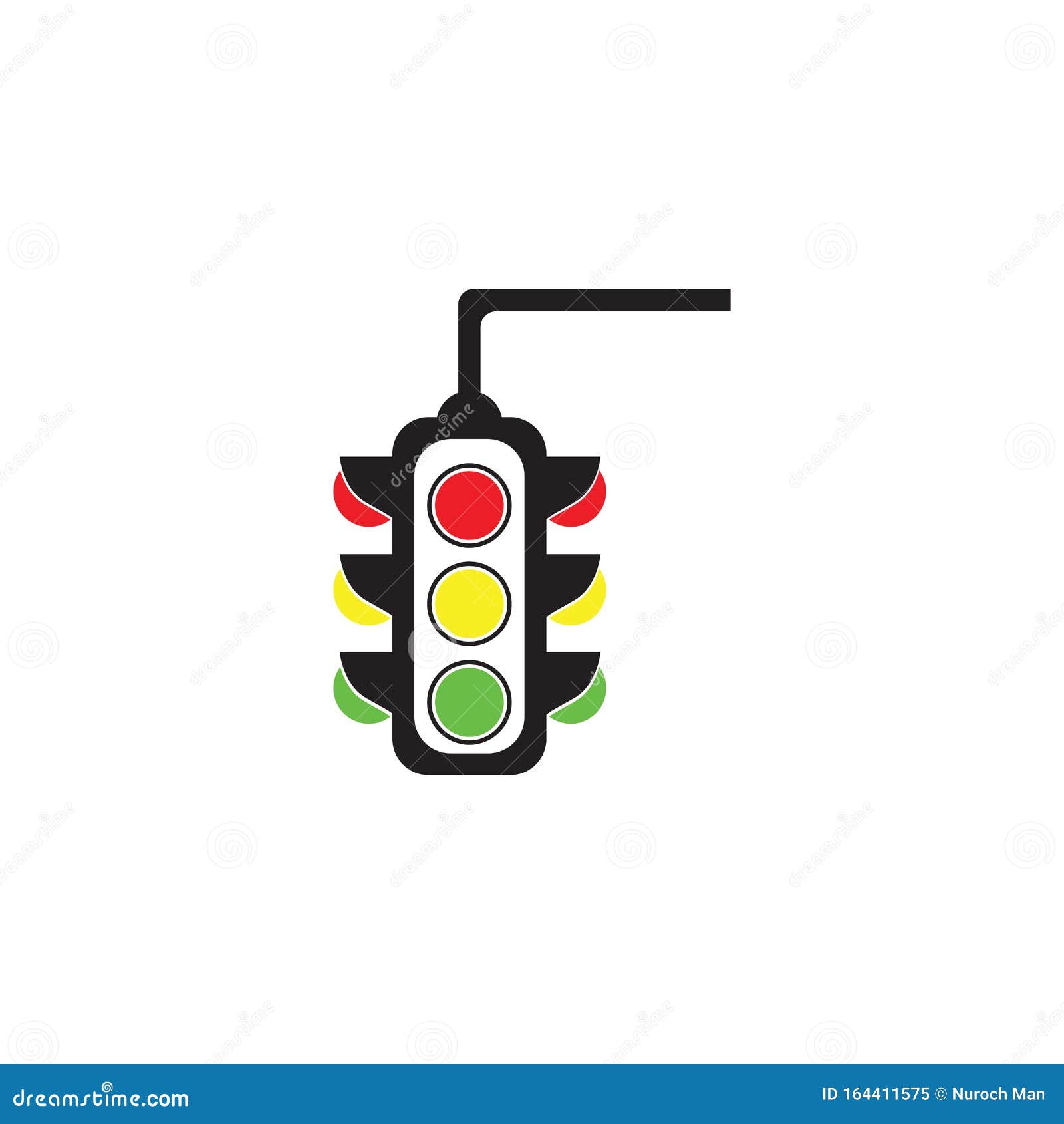 Traffic Lights Graphic Design Element Vector Illustration, Logo, Symbol ...