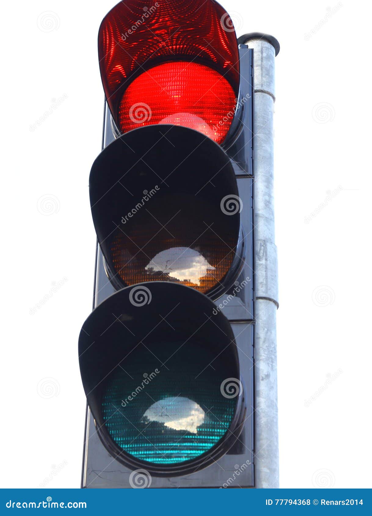 Traffic Lights Icon Red Yellow Green Stop Stock Photo - Image of green ...