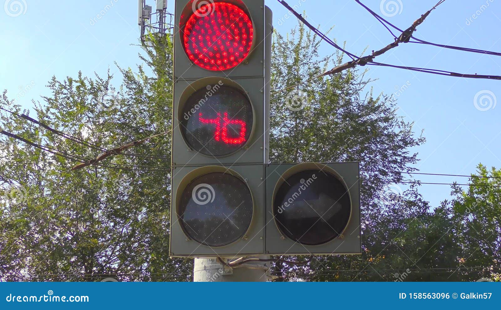 Traffic Lights at the Intersection Stock Footage - Video of drive ...
