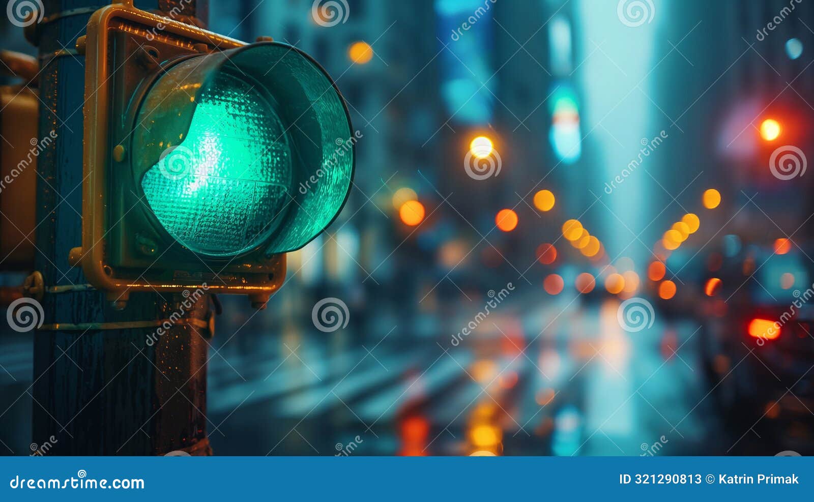 Traffic Lights at an Intersection, Traffic Control and Traffic Safety ...