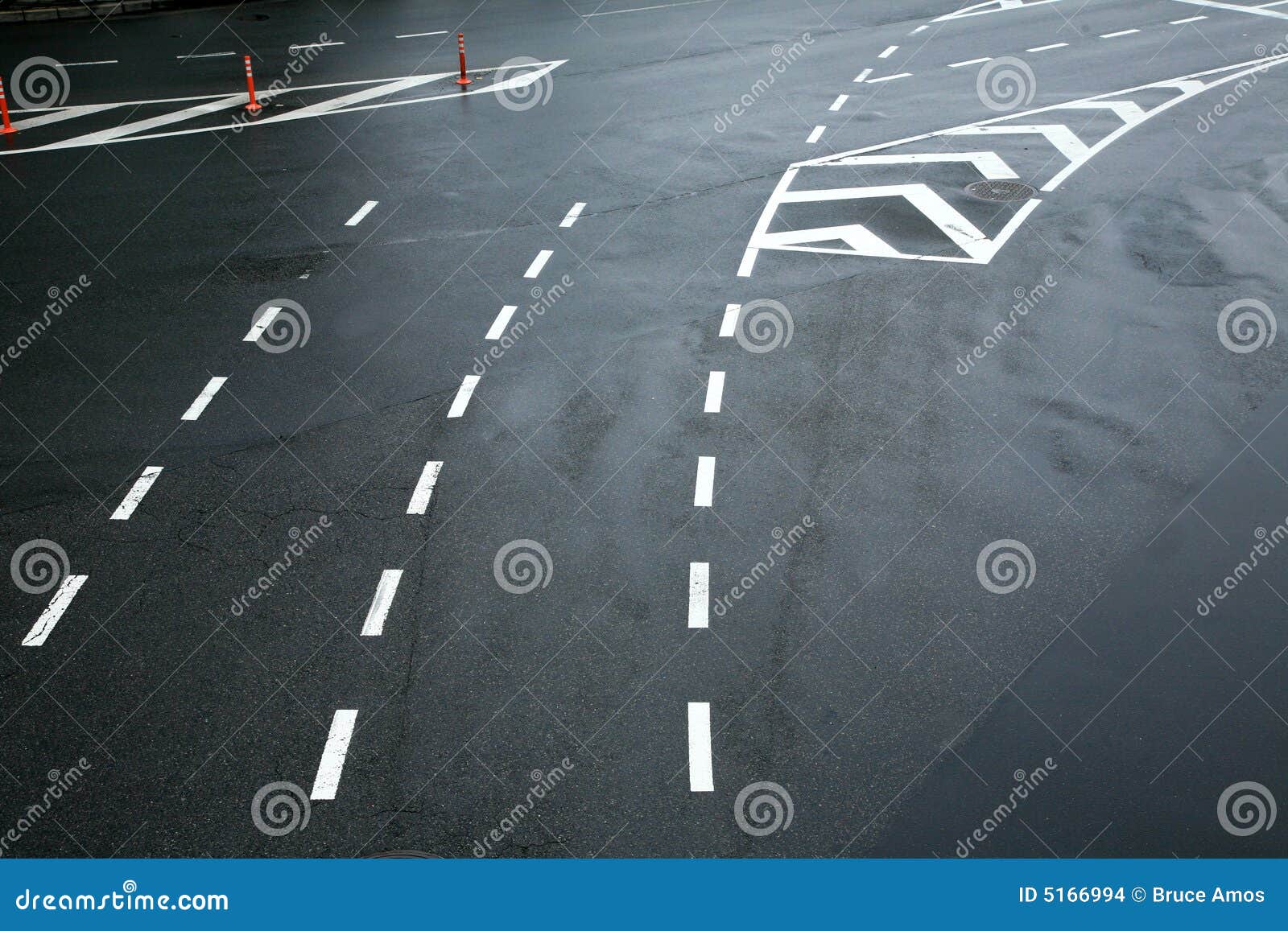 Traffic lines on asphalt stock photo. Image of frame, traffic - 5166994