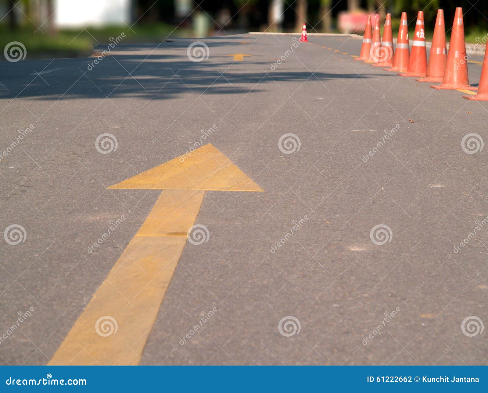 Traffic lines stock photo. Image of road, asphalt, sign - 61222662