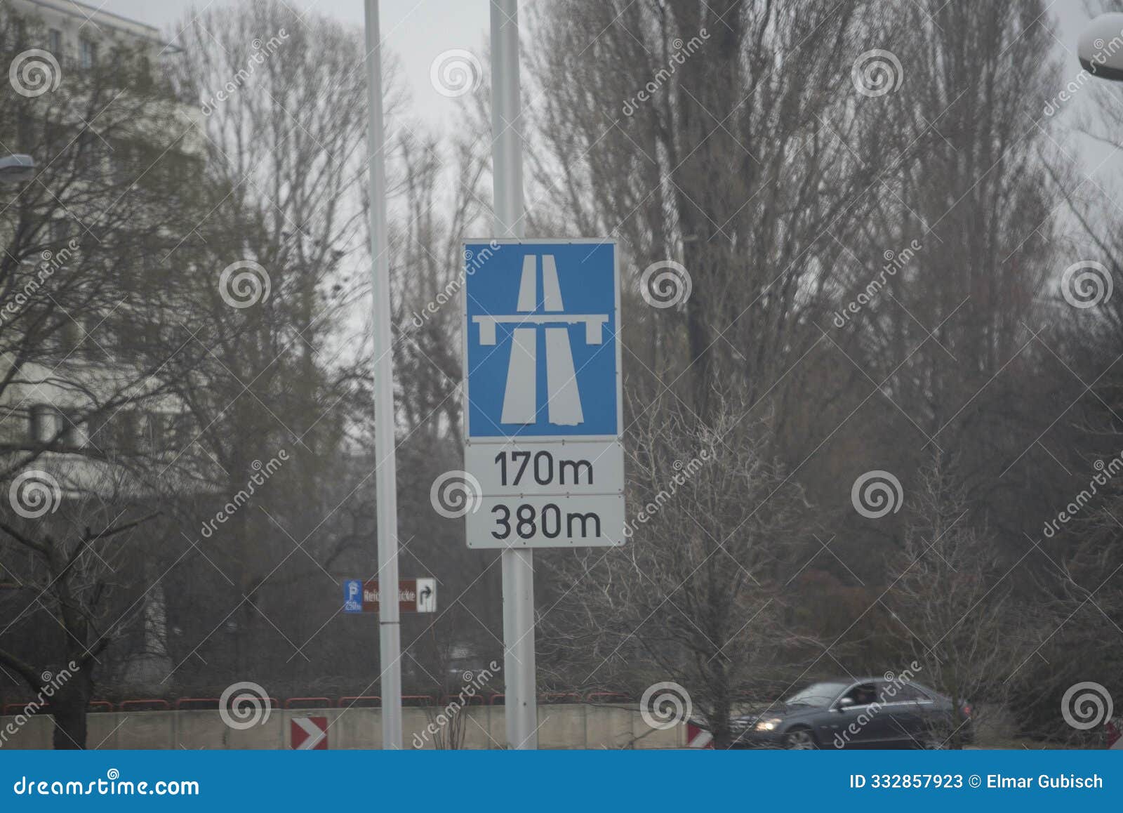 Traffic Management and Road Signs Stock Image - Image of telematics ...