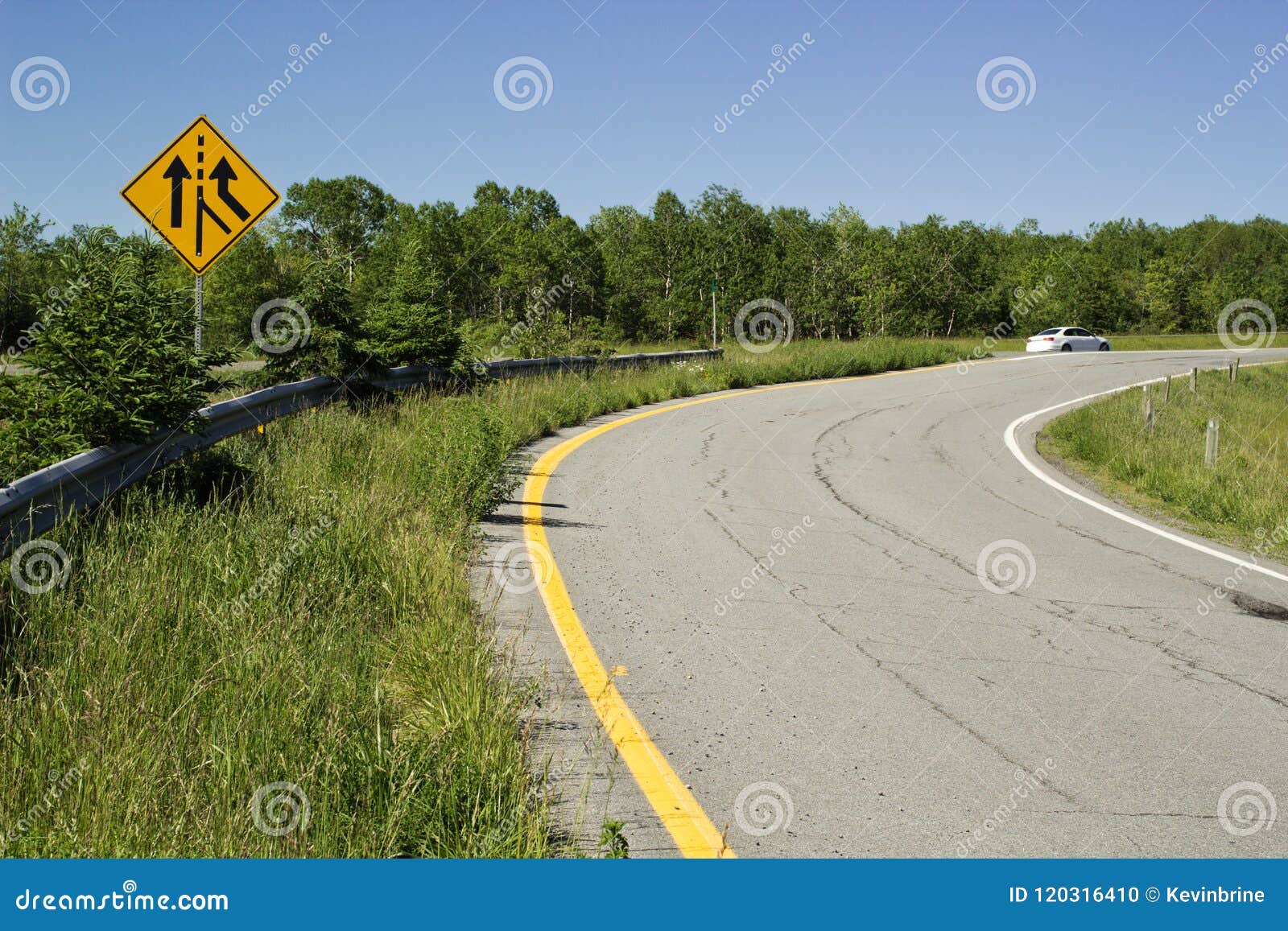 Traffic Merge Sign stock photo. Image of traffic, road - 120316410