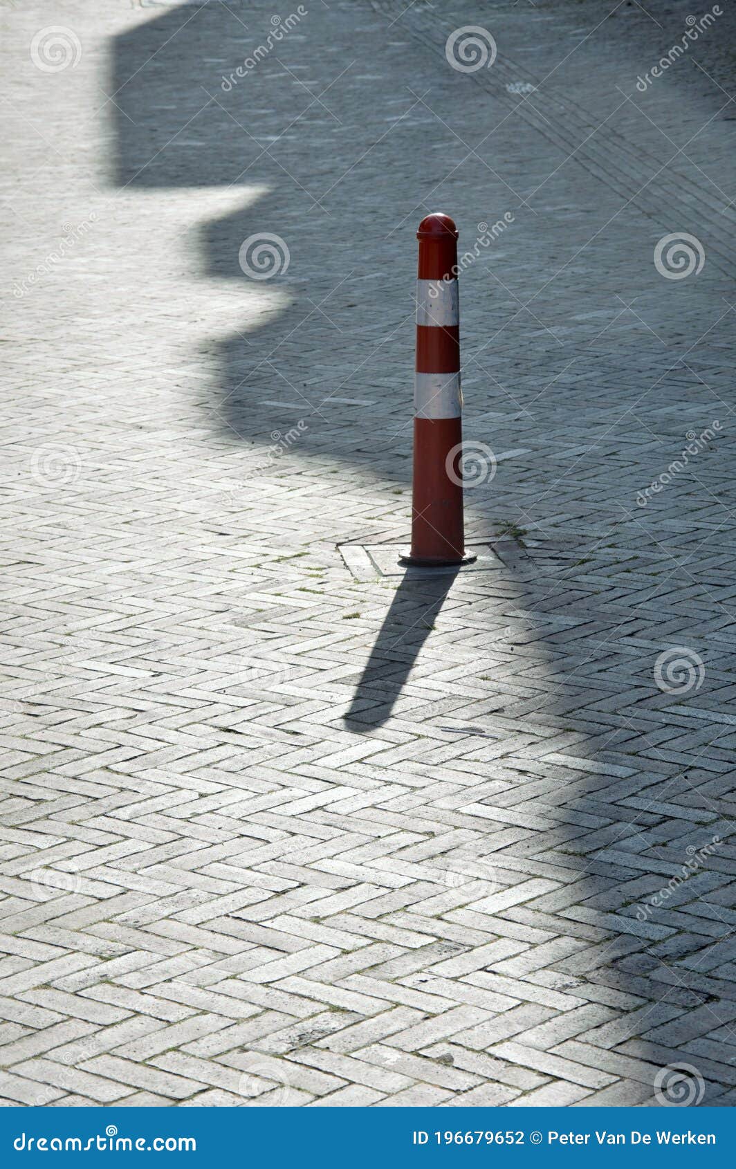 Traffic Pole on a Street in the Centre of Nijmegen Stock Photo - Image ...