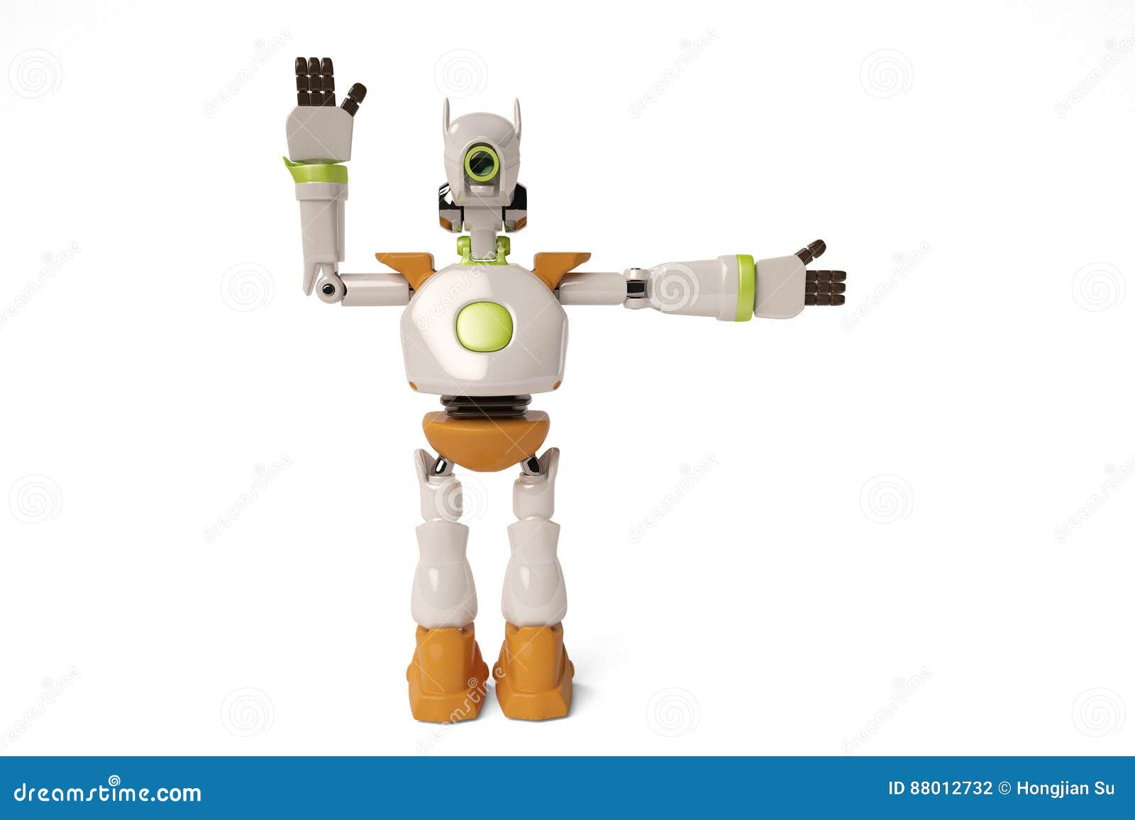 Police Robot Icon Cartoon Vector | CartoonDealer.com #299628391