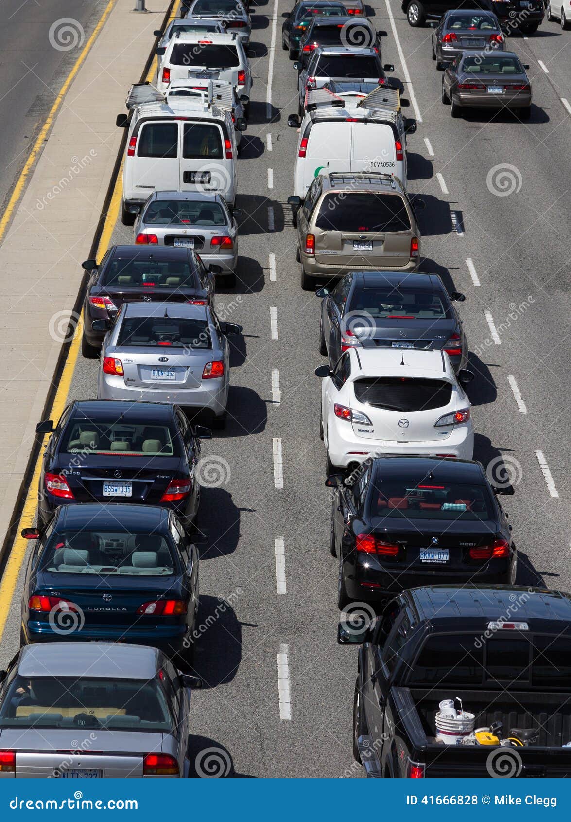 Traffic Queue Editorial Stock Photo - Image: 41666828