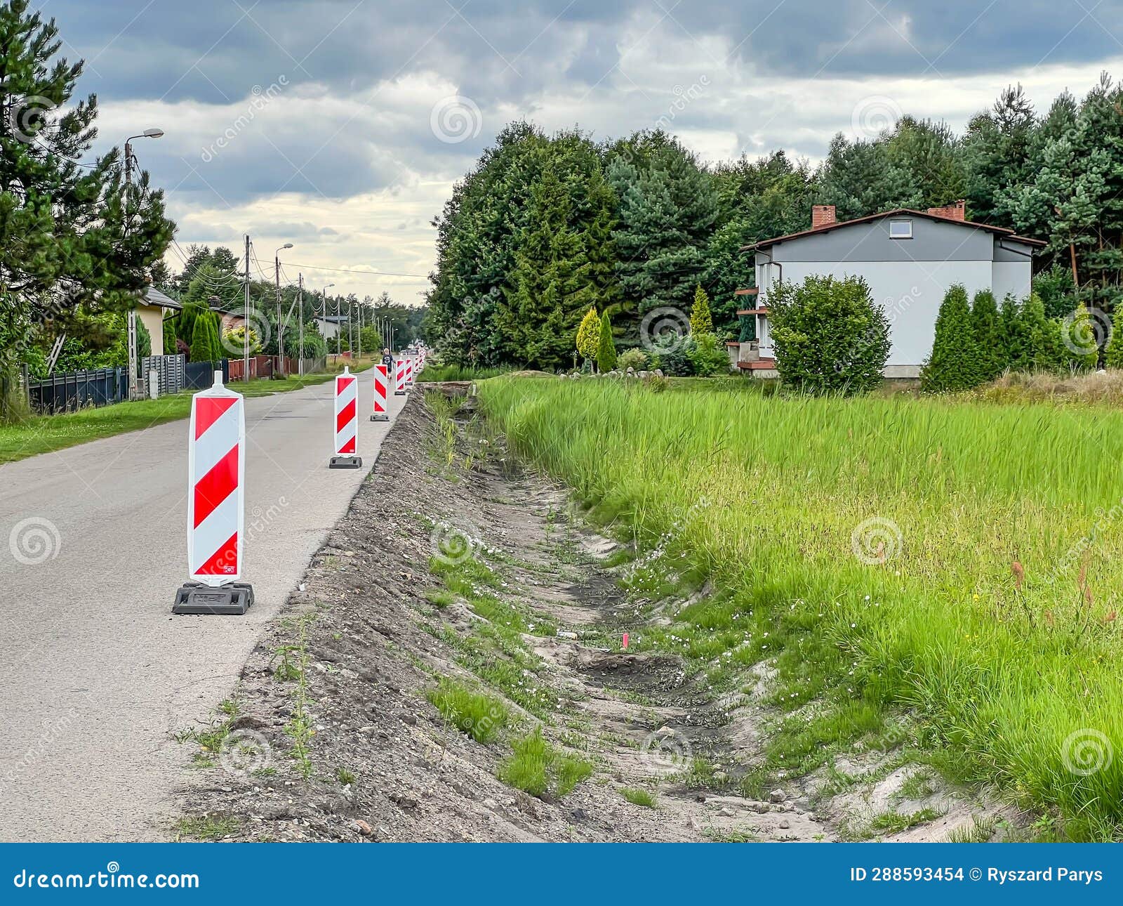 Traffic Restrictions when Expanding the Road with a Walkway and a ...