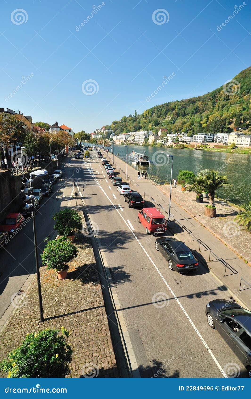 Traffic Blocked on the Road in Germany Editorial Photo - Image of life ...