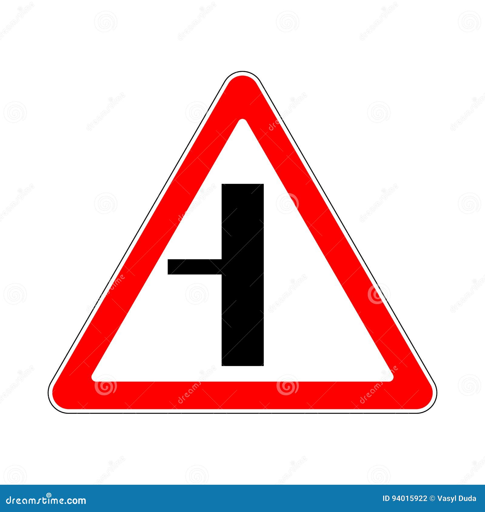 Traffic-road sign stock illustration. Illustration of crossing - 94015922