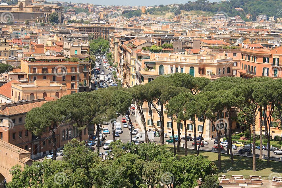 Traffic in Rome stock image. Image of europe, driving - 9489331