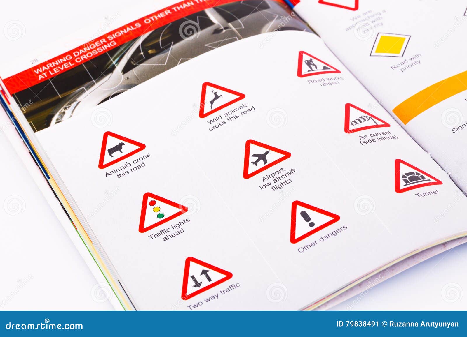 Traffic rules stock image. Image of book, business, design - 79838491