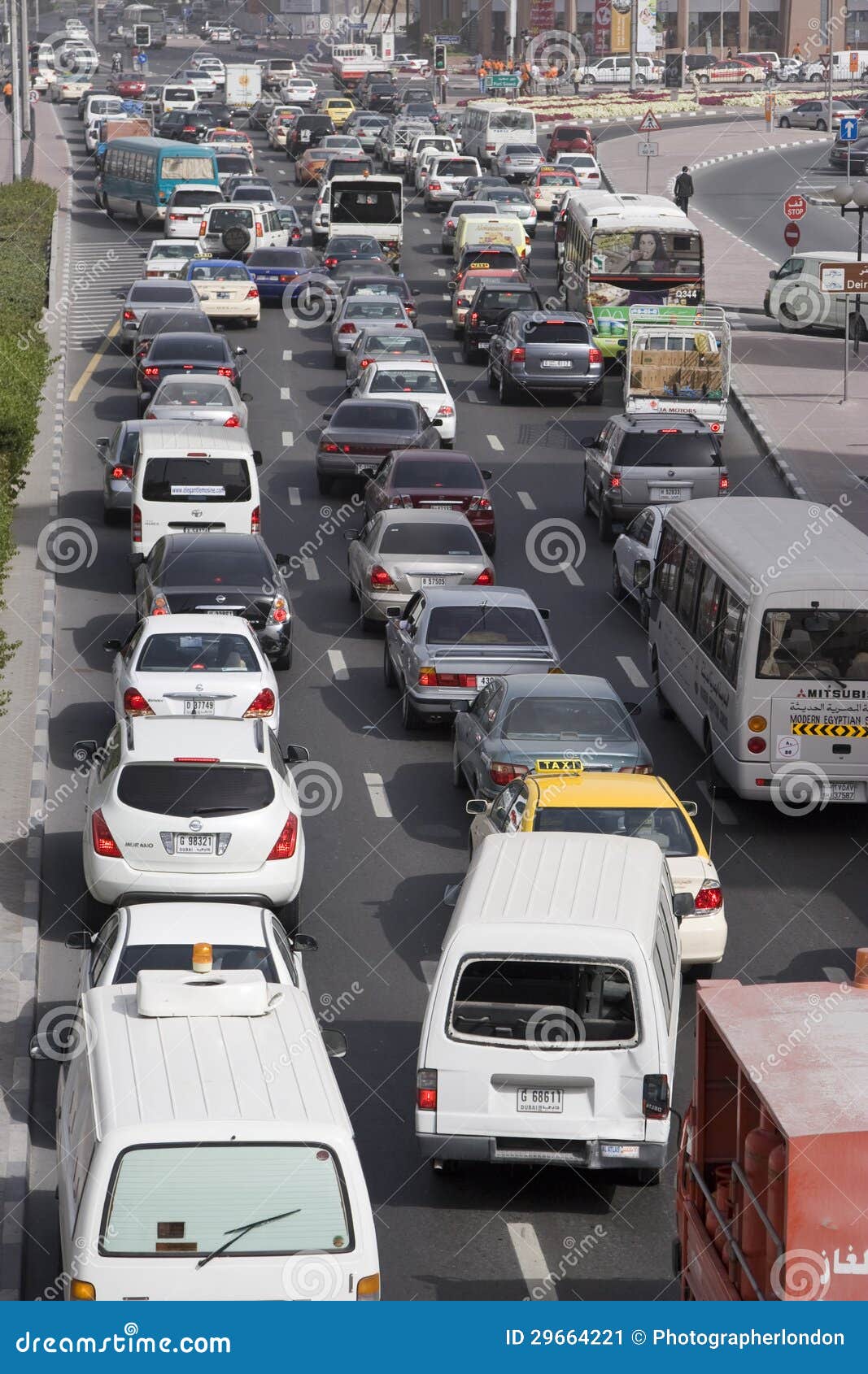 Traffic during Rush Hour stock image. Image of congested - 29664221