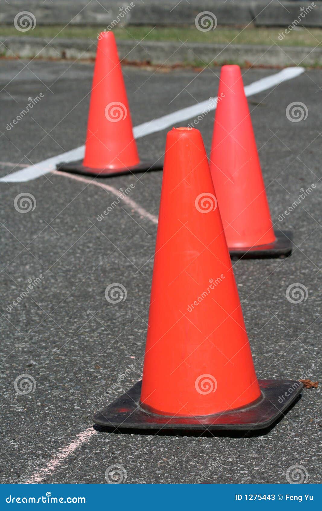 Traffic safety cone stock image. Image of danger, cone - 1275443