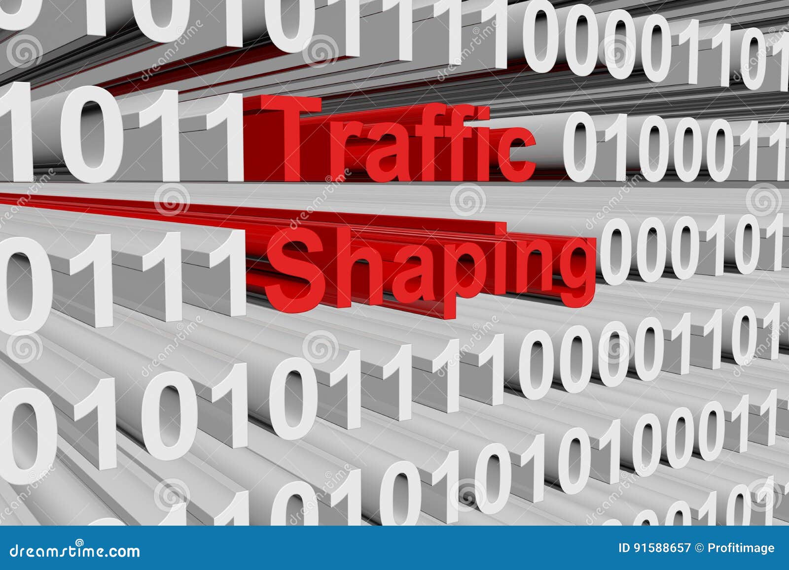 Traffic shaping stock illustration. Illustration of network - 91588657